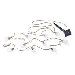 Tchibo - Solar-Lichterkette mit Juteseil - silber