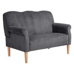 Tchibo - K&uuml;chensofa &raquo;Juuma&laquo; - 147x84x103cm - anthrazit - Polyester / Buchenholz / Holz
