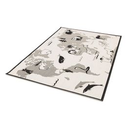 Tchibo - Kinderteppich Linia Weltkarte - beige