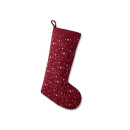 Tchibo - Weihnachtsstrumpf - dunkelrot