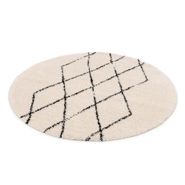 Tchibo - Indoorteppich &raquo;Nomad Rhombus Line&laquo; - schwarz
