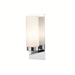 Tchibo - Wandleuchte - 9x11x23cm - silber - Metall / Glas
