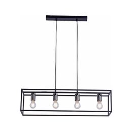 Tchibo - Pendelleuchte &raquo;Fabio&laquo; - 80x20x120cm - schwarz - Metall