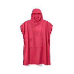 Tchibo - Umzieh-Poncho - dunkelrosa