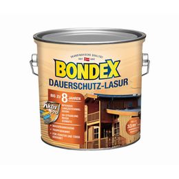 BONDEX 2er-Set Dauerschutz-Lasur, je ca. 2,5 l, Mahagoni