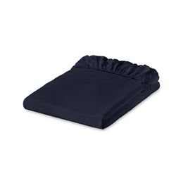 Tchibo - Jersey-Spannbettlaken - dunkelblau