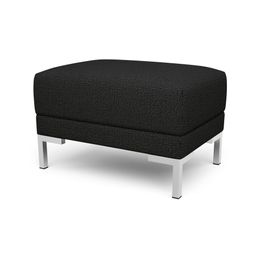 Tchibo - Hocker &raquo;Liv&laquo; - 72x50x46cm - schwarz - Polyester / Holz / Vlies