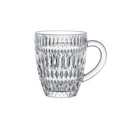 4 Nachtmann Becher &raquo;Ethno&laquo; - transparent
