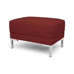 Tchibo - Hocker &raquo;Liv&laquo; - 72x50x46cm - rot - Polyester / Holz / Vlies