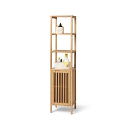 Tchibo - Ordnungsregal im skandinavischen Design - 37x33x160cm - naturfarben - Bambusholz