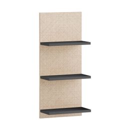Tchibo - Regal &raquo;Sander&laquo; - 30,2x17,5x70,2cm - anthrazit - Holz / Metall