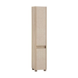 Tchibo - Hochschrank &raquo;Sander&laquo; - 30,2x33x164,5cm - grau -