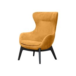 Tchibo - Sessel &raquo;Mia&laquo; - 77x81x113cm - schwarz - Polyester / Metall / Holz