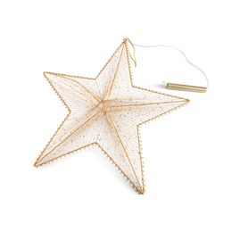 Tchibo - LED-Stern-Aufh&auml;nger - beige