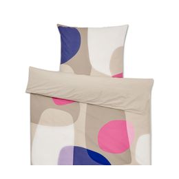 Tchibo - Perkal-Bettw&auml;sche - beige