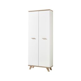 Tchibo - Schrank &raquo;Oslo&laquo; - 75x37x193cm - braun -