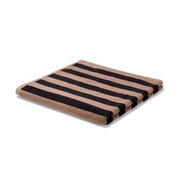 Tchibo - Extragro&szlig;es Jacquard-Badetuch - schwarz