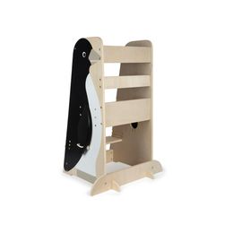 Small Foot Lernturm Pinguin &raquo;Wildlife&laquo; - 64x53x92cm - schwarz -