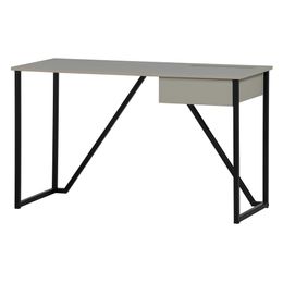 Tchibo - Woood Schreibtisch &raquo;New Julius&laquo; - 126x53x75cm - schwarz - Holz / Holz / Metall