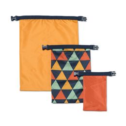 Tchibo - 3 wasserfeste Packs&auml;cke - orange