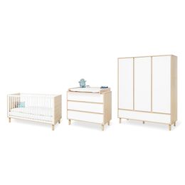 Pinolino - 3-teiliges - 145x75x85cm - braun - Holz / Eschenholzfurnier / Holz