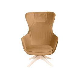 Tchibo - Sessel &raquo;Mia&laquo; Tsv2 - 77x113x81cm - beige - Polyester / Metall / Eschen-Massivholz