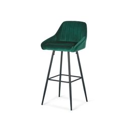 Tchibo - Barhocker - 51,5x49x102,5cm - dunkelgr&uuml;n -