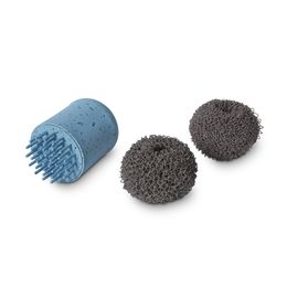 Tchibo - Sp&uuml;lb&uuml;rste mit Wechselkopf - taupe