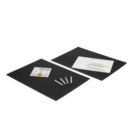 Tchibo - 2 selbstklebende Kreidetafeln - schwarz
