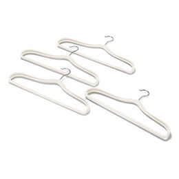 Tchibo - 4 schulterverst&auml;rkte Kleiderb&uuml;gel - beige