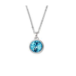 Tchibo - Kette mit Anh&auml;nger Blue Shades - silber