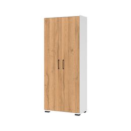 Tchibo - Aktenschrank &raquo;Profi&laquo; gro&szlig; - 80x40x200cm - braun - Holz
