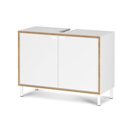 Tchibo - Waschbeckenunterschrank &raquo;Namsos 5000&laquo; - 80x34x60cm - braun - Holz / Holz