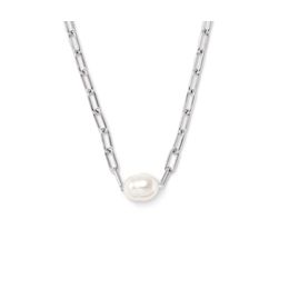 Tchibo - Kette mit Perle - silber