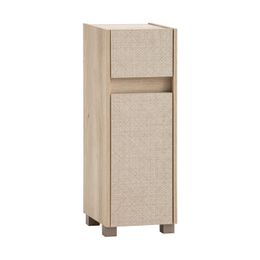 Tchibo - Highboard &raquo;Sander&laquo; - 30,2x33x84,8cm - grau -