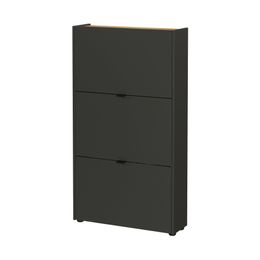 Tchibo - Schuhschrank &raquo;Ameca&laquo; - 71x22x126cm - braun - Holz / Metall