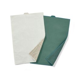 Tchibo - 2 Geschirrt&uuml;cher - wei&szlig;