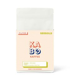 Kabo - Seegold Filterkaffee - 250 g Ganze Bohne - Intensit&auml;t: 5/6
