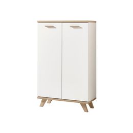 Tchibo - Schrank &raquo;Oslo&laquo; - 75x37x122cm - braun -