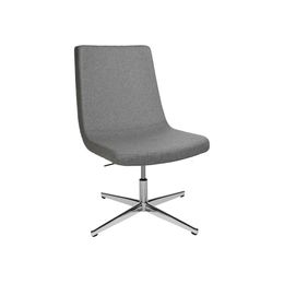 Topstar-&raquo;SITNESS Lounge 20&laquo; - 58x60x90cm - hellgrau - Metall / Wolle / Polyamid