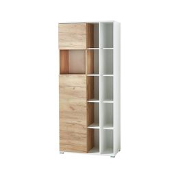 Tchibo - Regal &raquo;Lioni&laquo; - 85x40x197cm - braun - Holz
