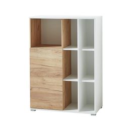 Tchibo - Regal &raquo;Lioni&laquo; - 85x40x120cm - braun - Holz