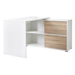 Tchibo - Eckschreibtisch &raquo;Slide&laquo; - 120x120x76cm - braun - Holz