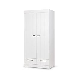 Tchibo - Kleiderschrank &raquo;Connect&laquo; - 94x53x195cm - wei&szlig; -