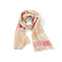 Tchibo - Schal mit Fransen - beige