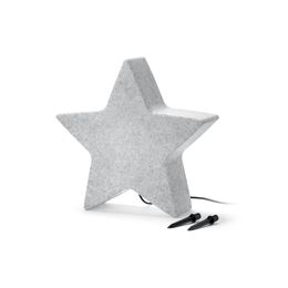 Tchibo - Smart-Outdoorleuchte &raquo;Stern&laquo; - grau