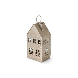 Tchibo - LED-Outdoor-Zinkhaus-Laterne - 21x16,5x29cm - messing - Metall / Kunststoff