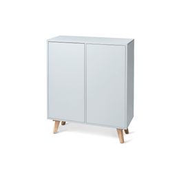 Tchibo - Schrank-Modul - 70x30x83,5cm - braun - Holz / Eschen-Massivholz