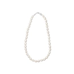 Tchibo - 925 Silber Kette barocke S&uuml;&szlig;wasserzuchtperlen - silber
