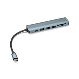 Tchibo - USB-Verteiler - silber